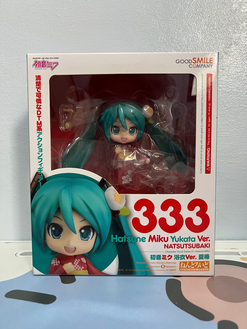Nendoroid 333 Hatsune Miku Yukata Ver. Natsutsubaki, Hobbies & Toys ...
