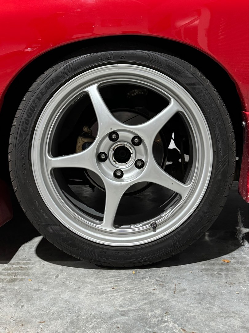 Original 18 inch Enkei RP01 5x114.3, Car Accessories, Tyres & Rims on ...