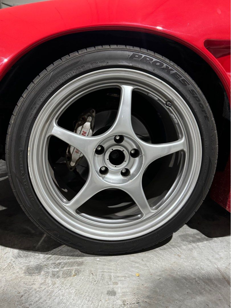 Original 18 inch Enkei RP01 5x114.3, Car Accessories, Tyres & Rims on ...