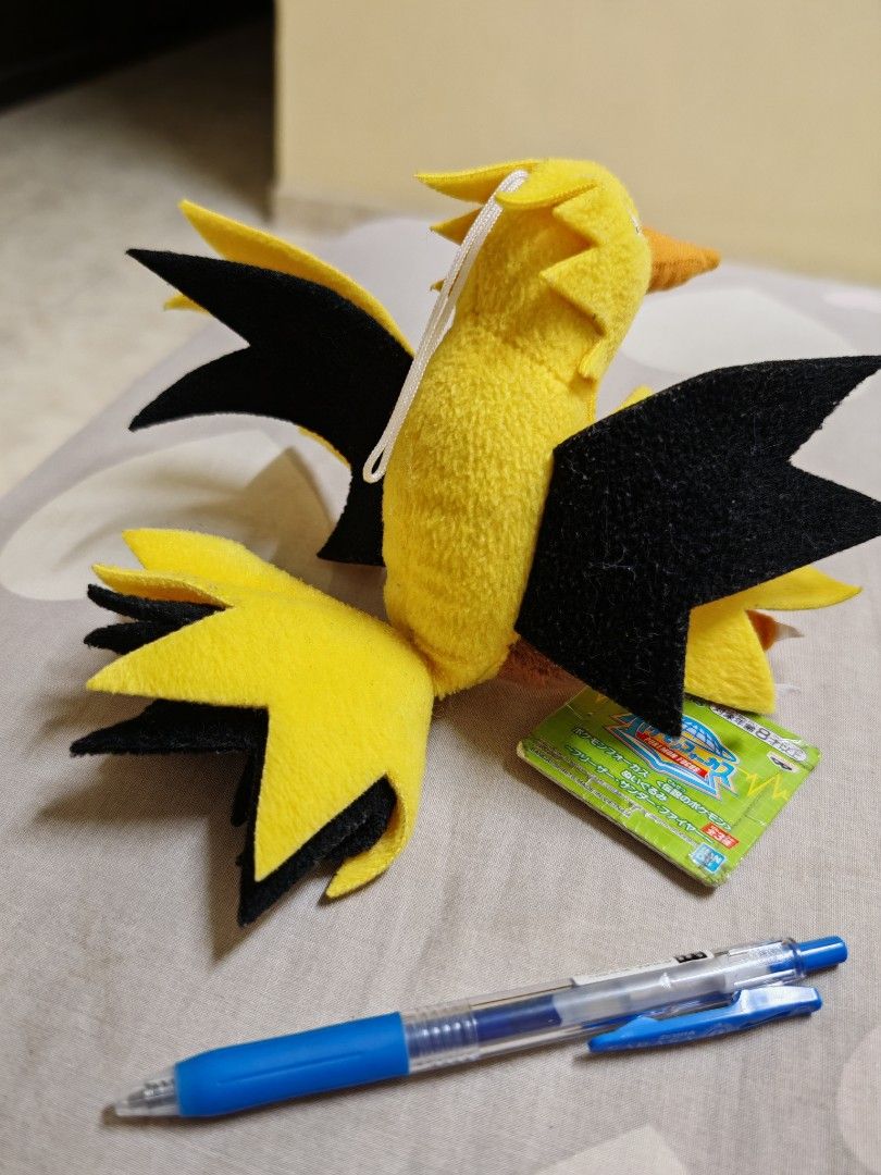 Pokemon Zapdos plush, Hobbies & Toys, Toys & Games on Carousell