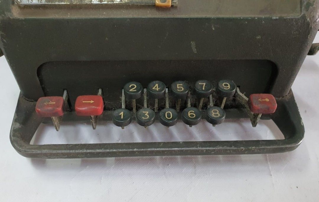 Retro Facit Calculator - Vintage Mechanical Adding Machine - 1960s ...