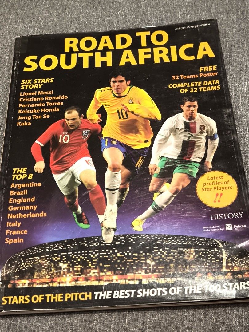 Road To South Africa Malaysia Singapore Edition Football Pelican Lionel Messi Ronaldo, Hobbies ...