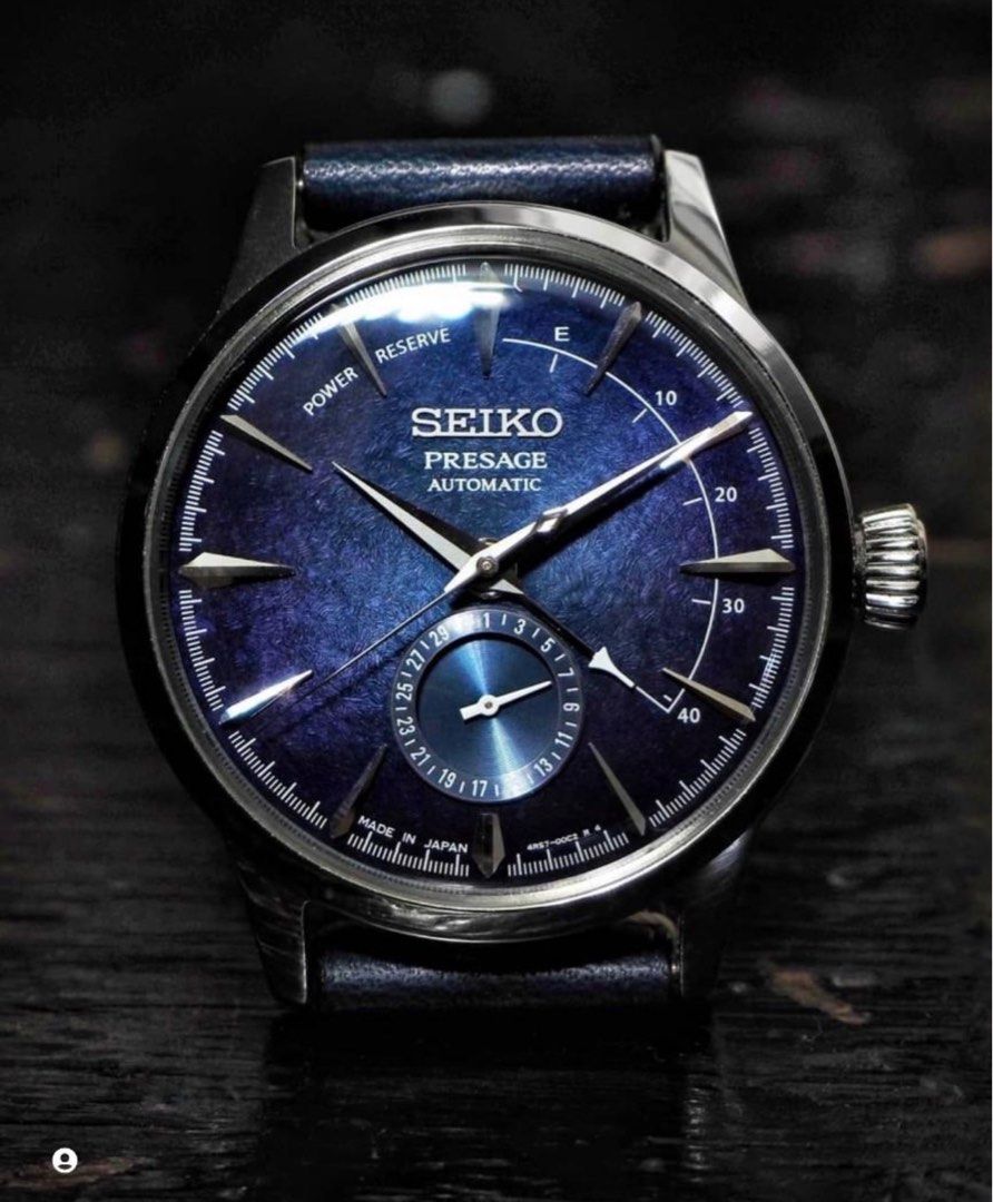 Seiko Presage Starlight, Men's Fashion, Watches & Accessories, Watches ...