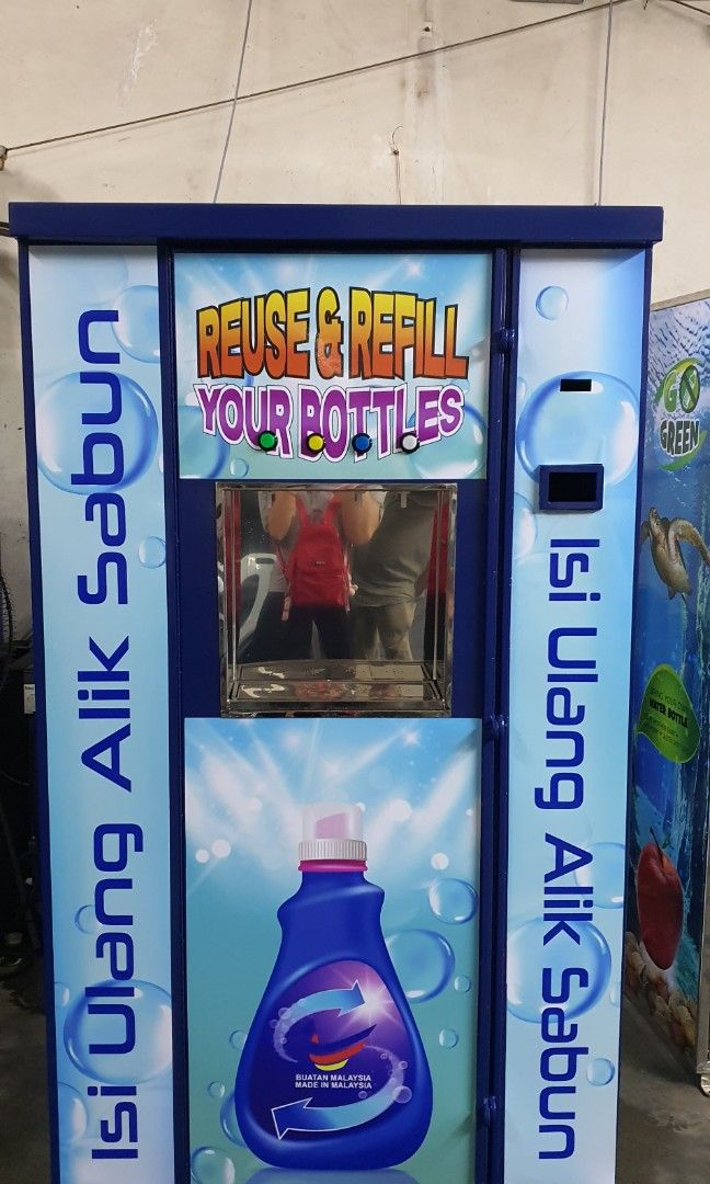 Sabun Vending Machine Layan Diri, Looking For on Carousell