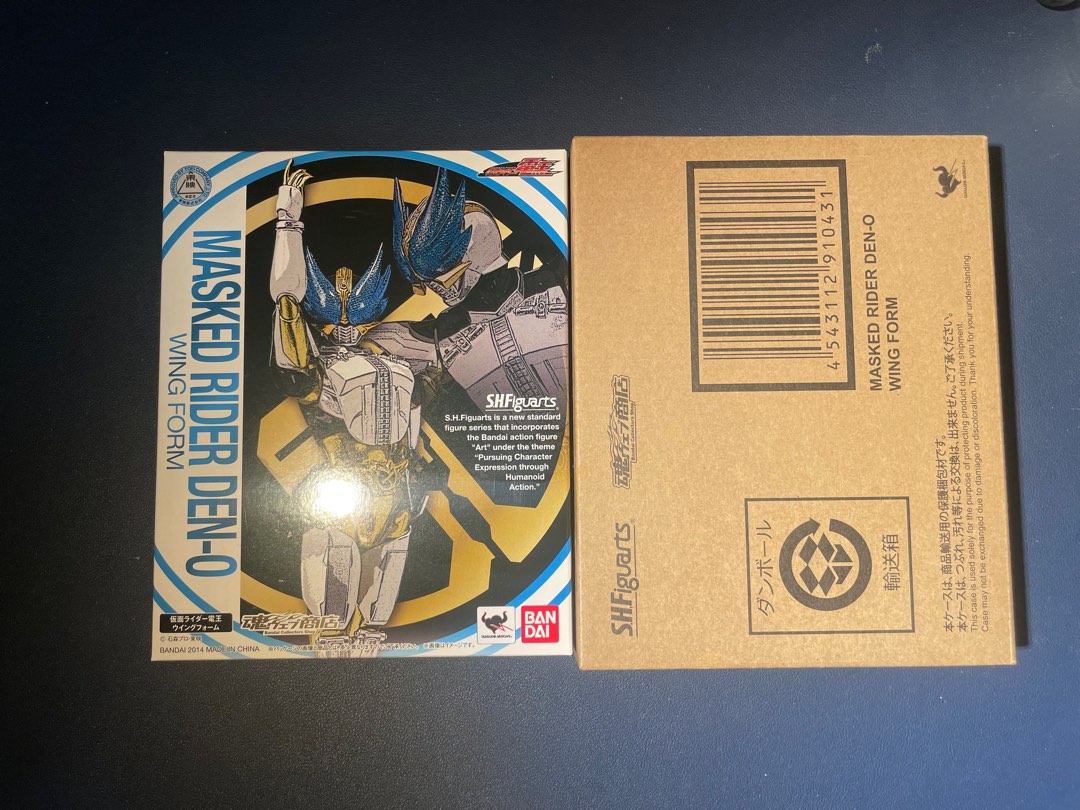 SHF Kamen Rider Den-O Wing Form, 興趣及遊戲, 玩具 & 遊戲類 - Carousell