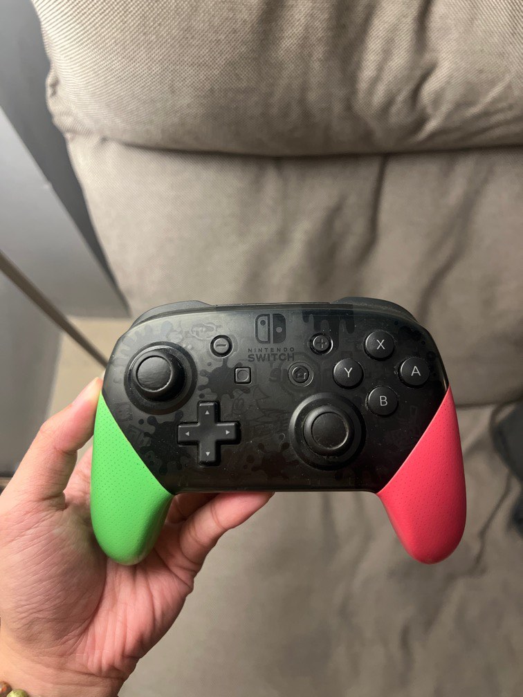Splatoon Pro Controller, Video Gaming, Gaming Accessories, Controllers ...