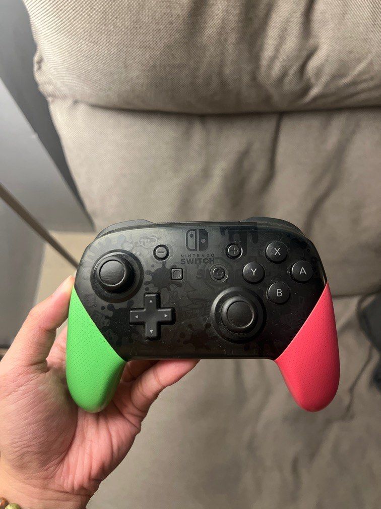 Splatoon Pro Controller, Video Gaming, Gaming Accessories, Controllers ...