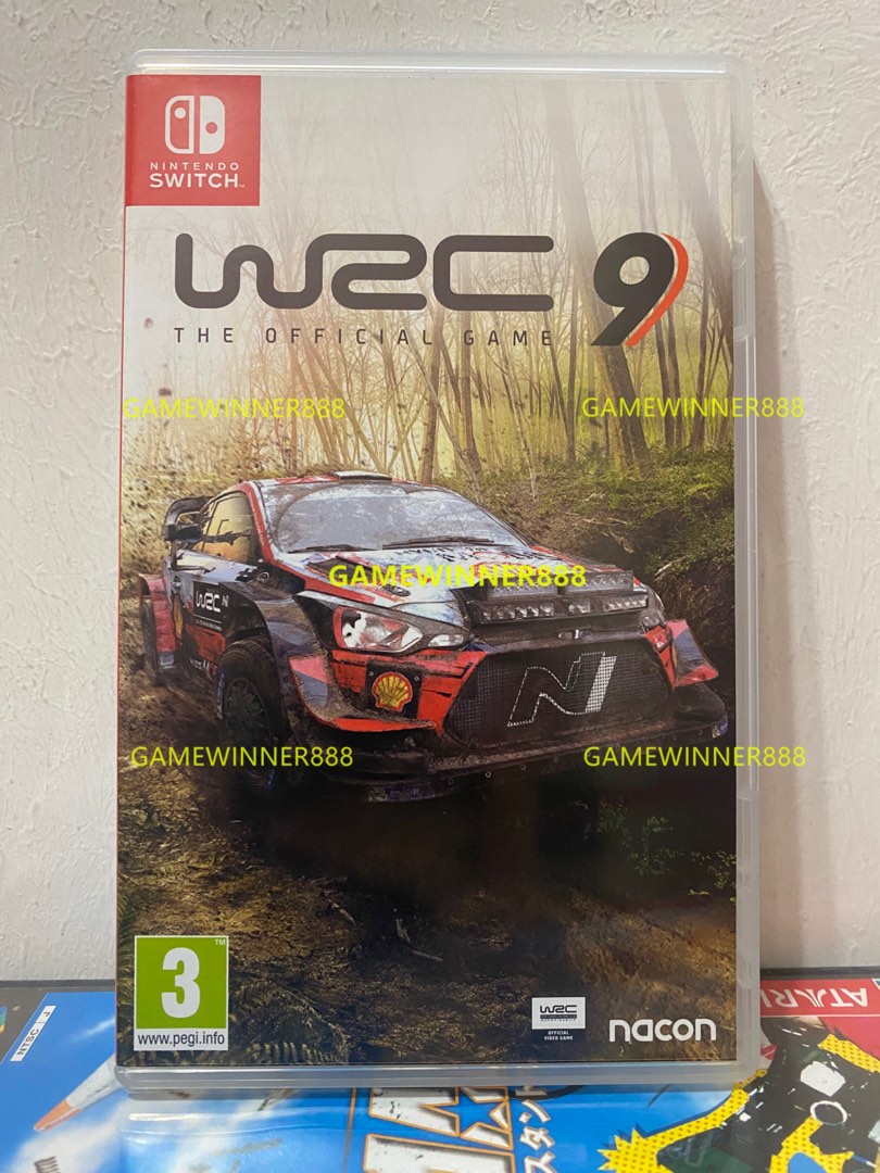 《今日快閃價》（中古二手）Switch NS遊戲 WRC9 世界拉力錦標賽9 WRC 9 FIA World Rally ...