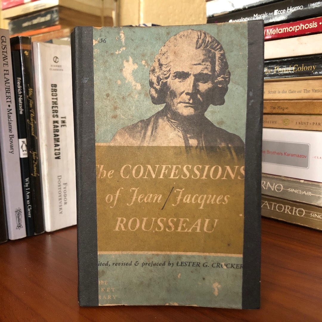 The Confessions of Jean Jacques Rousseau, Hobbies & Toys, Books ...