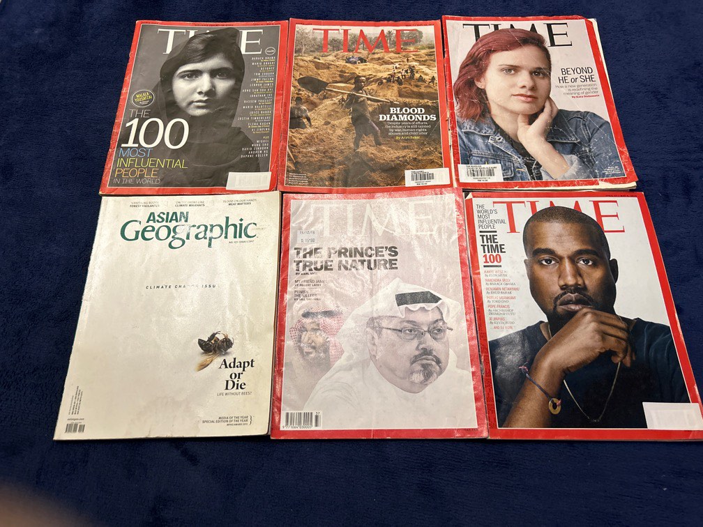 6 books for Rm20 Time magazine, Hobbies & Toys, Books & Magazines ...