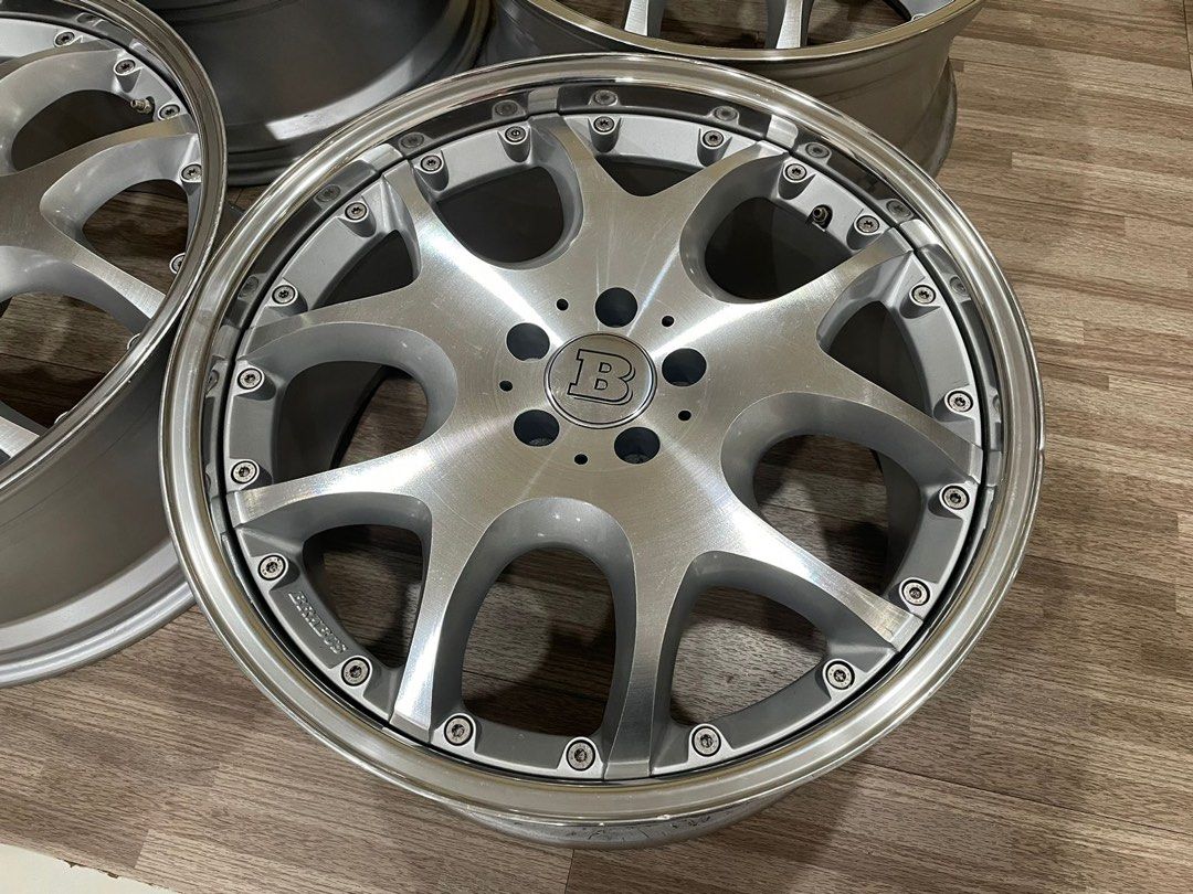 Velg Mobil Mercy Brabus Mono Block V R20 Ori, Aksesoris Mobil di Carousell