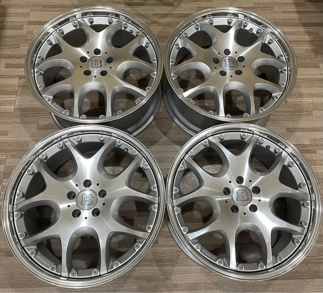 Velg Mobil Mercy Brabus Mono Block V R20 Ori, Aksesoris Mobil di Carousell