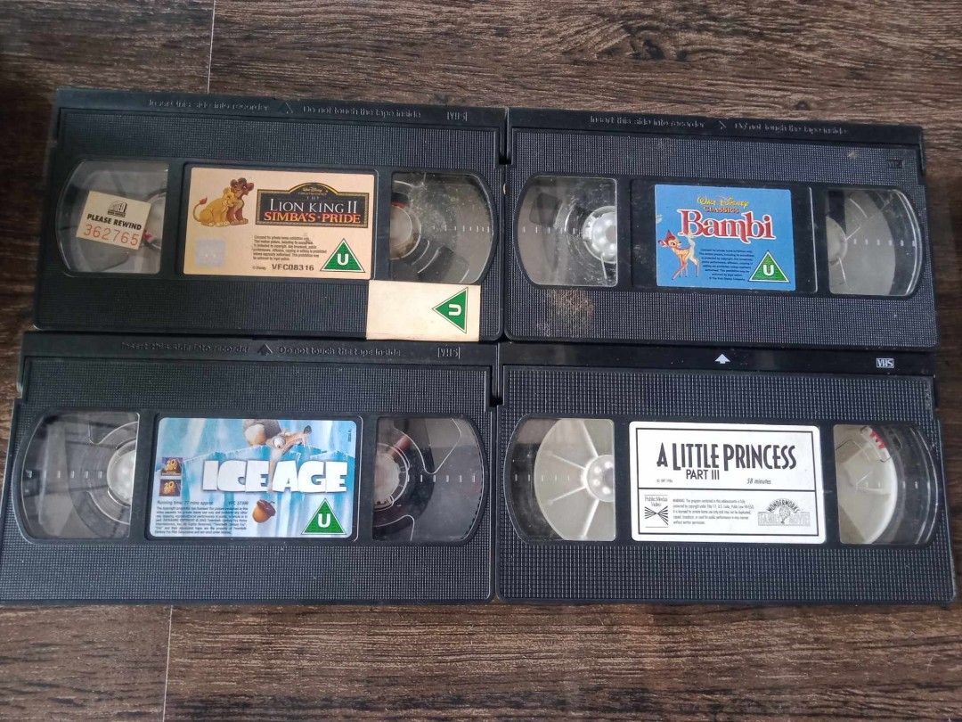 VHS TAPES, TV & Home Appliances, TV & Entertainment, Entertainment ...