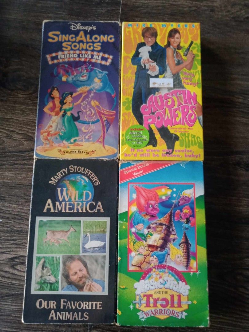 VHS TAPES, TV & Home Appliances, TV & Entertainment, Entertainment ...