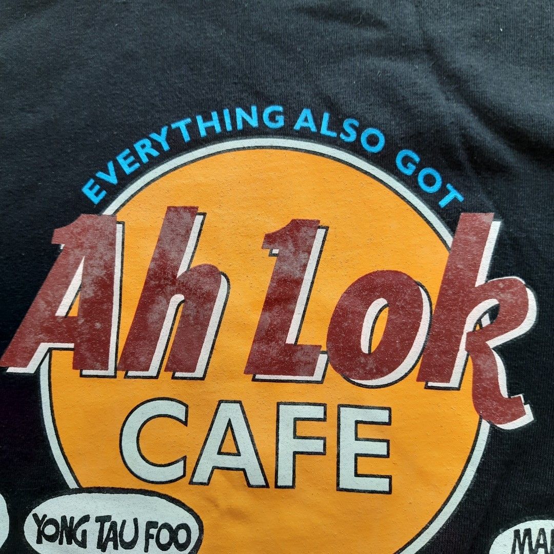 Vintage Ah Lok Cafe Malaysia T-Shirt, Men's Fashion, Tops & Sets ...