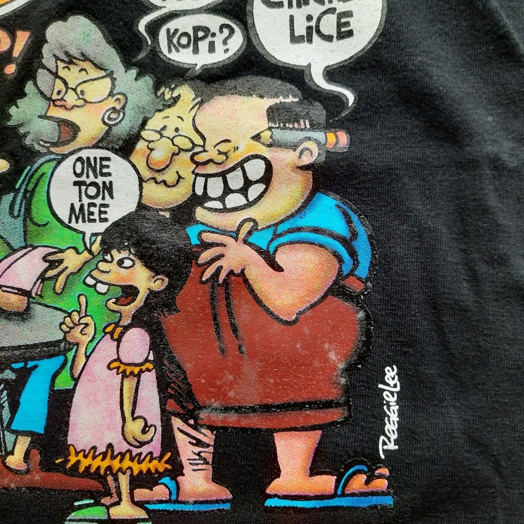 Vintage Ah Lok Cafe Malaysia T-Shirt, Men's Fashion, Tops & Sets ...