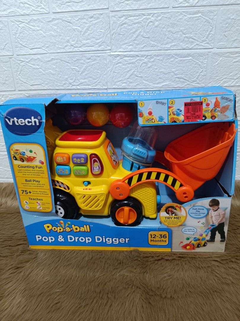 Vtech Pop and Drop Digger, Hobbies & Toys, Toys & Games on Carousell