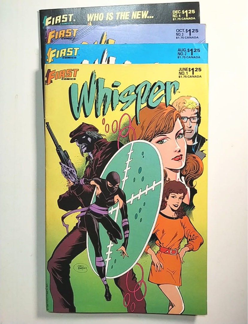 Whisper 1,2,3 set bundle, Hobbies & Toys, Books & Magazines, Comics & Manga on Carousell