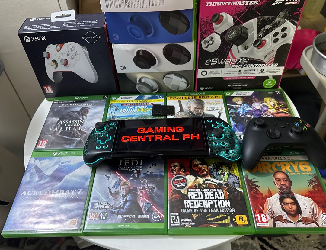 Xbox Series Controllers and Games, Video Gaming, Video Game Consoles ...