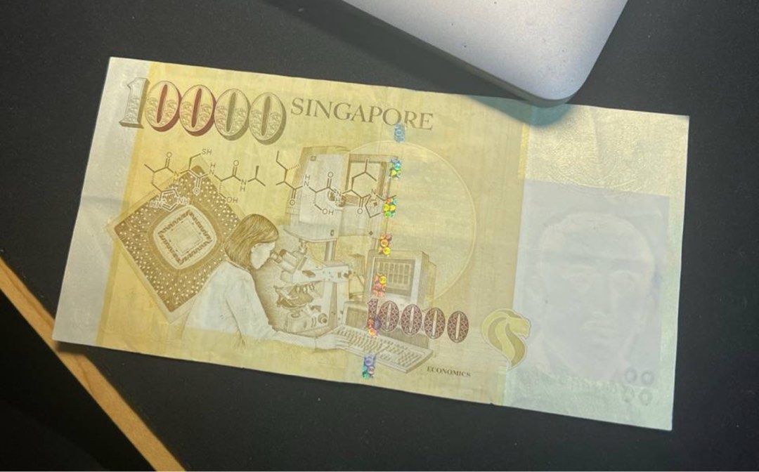 10000 dollar note (10000 sgd), Hobbies & Toys, Memorabilia ...