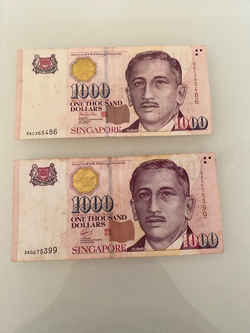 $1000 note, Hobbies & Toys, Memorabilia & Collectibles, Currency on ...