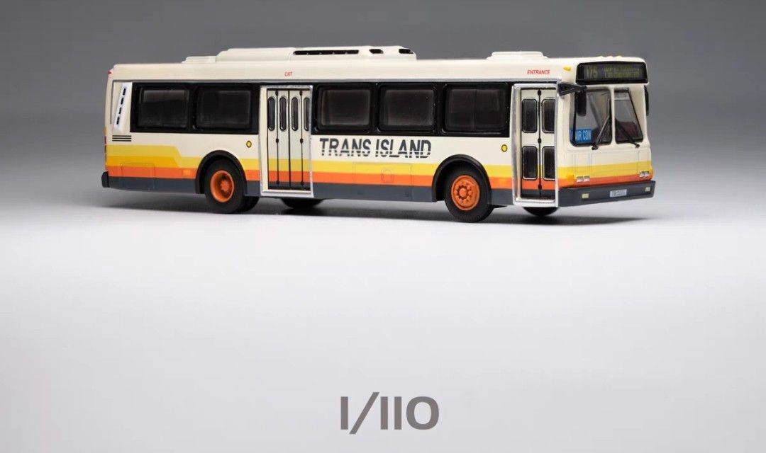 1/110 Old school Trans Island Bus for collectors, Hobbies & Toys, Toys ...
