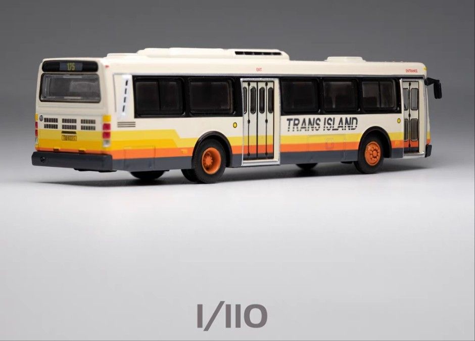 1/110 Old school Trans Island Bus for collectors, Hobbies & Toys, Toys ...