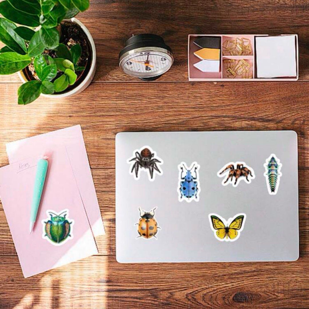 5 Sheets Insects 10 patterns Reward Motivational Stickers, Hobbies ...