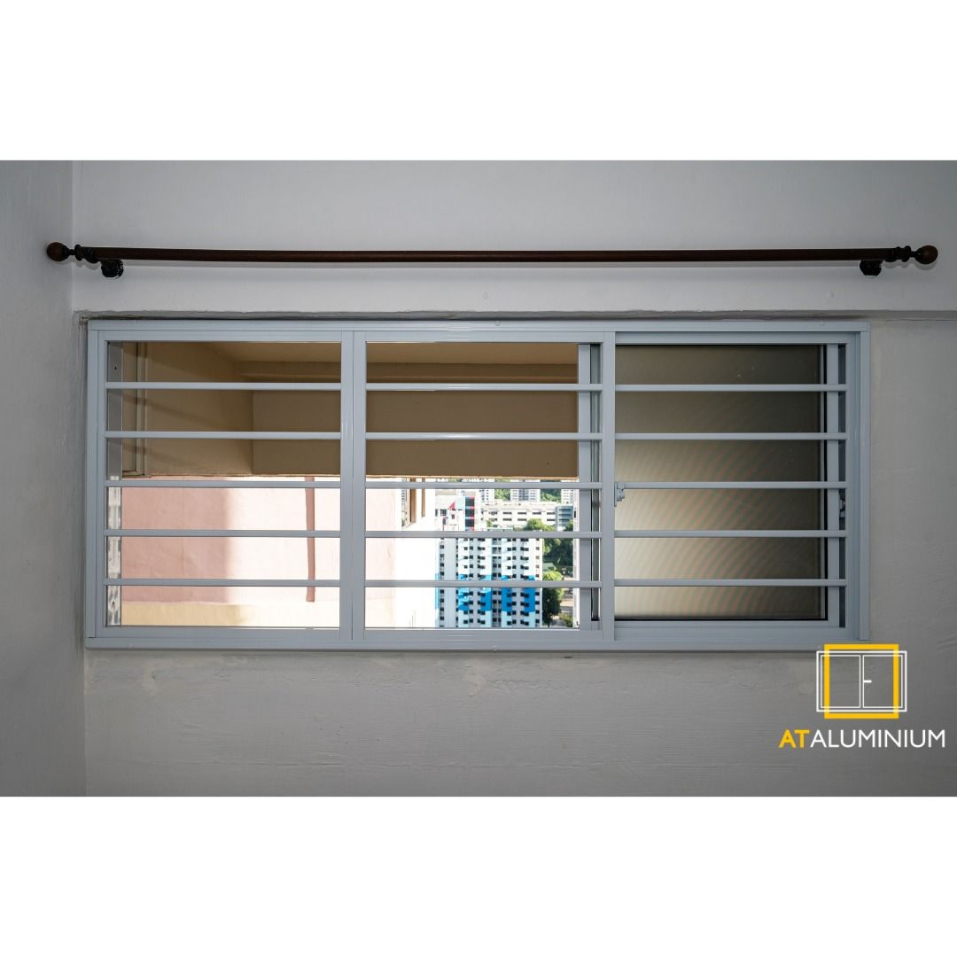 [ 2025 NEW YEAR PROMO ] Aluminium Sliding Windows with Grilles | HDB ...