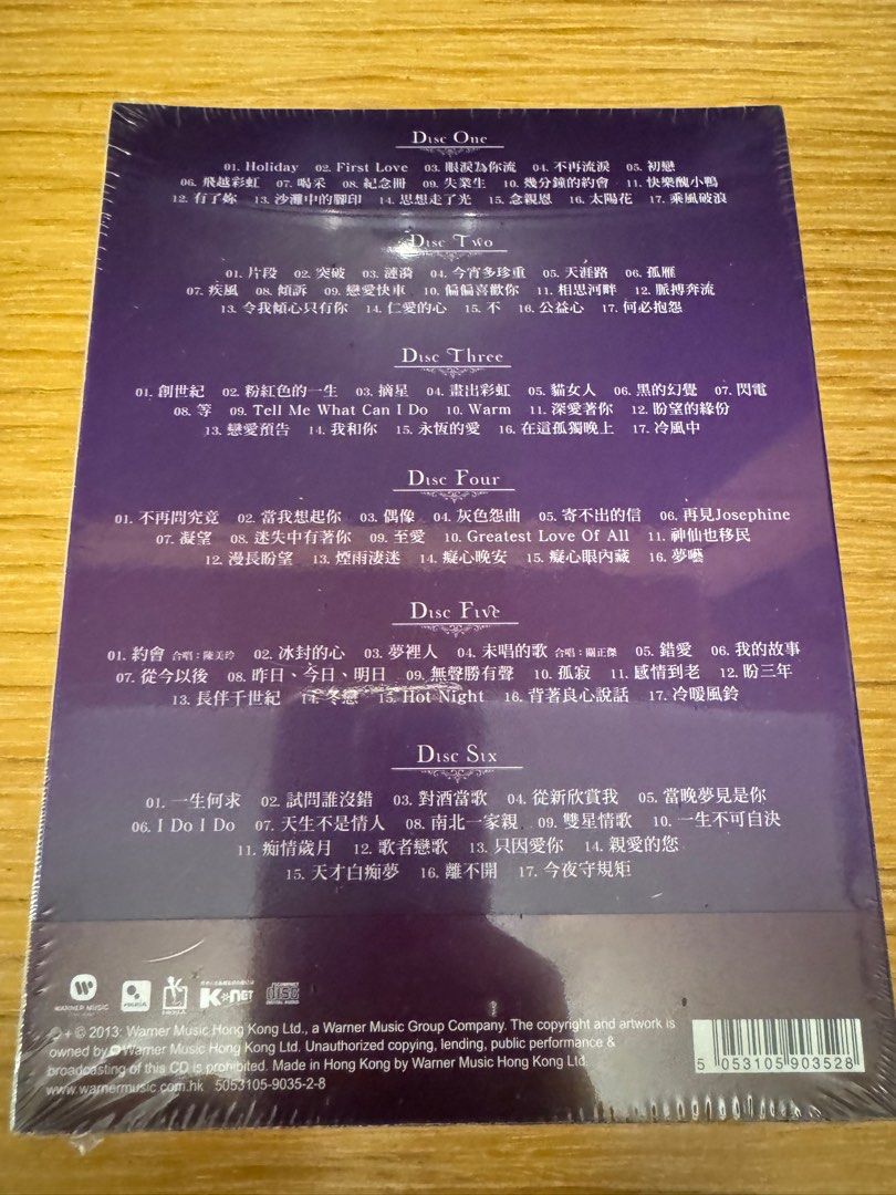 (全新絕版) 陳百強 Danny Chan – True Legend (6CD)(20週年紀念), 興趣及遊戲, 音樂、樂器 & 配件 ...