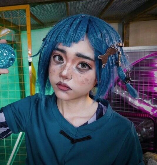 Arcane Jinx/Powder's wig, Women's Fashion, Watches & Accessories, Hair ...