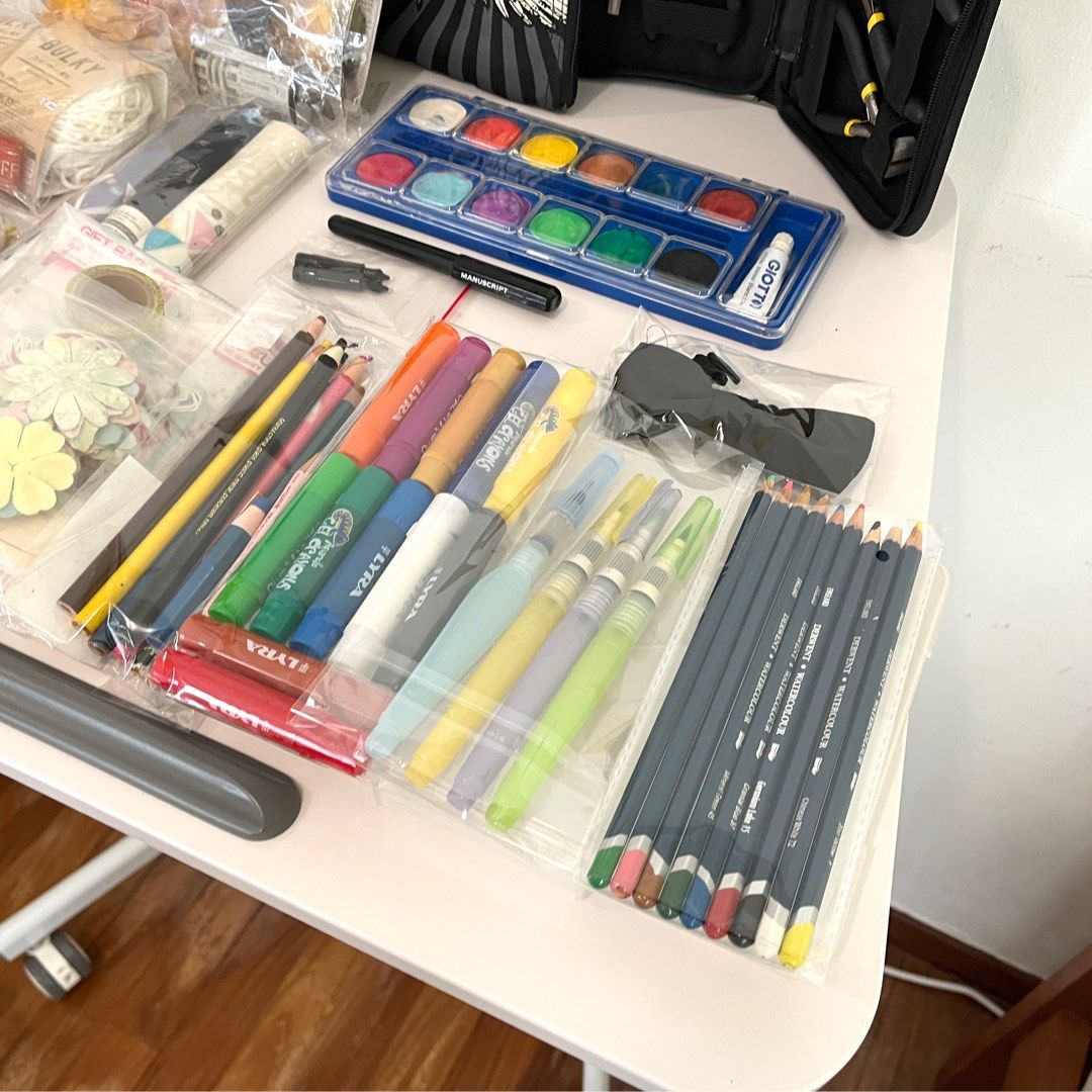 Assorted Craft Supplies Bundle, Hobbies & Toys, Stationery & Craft ...