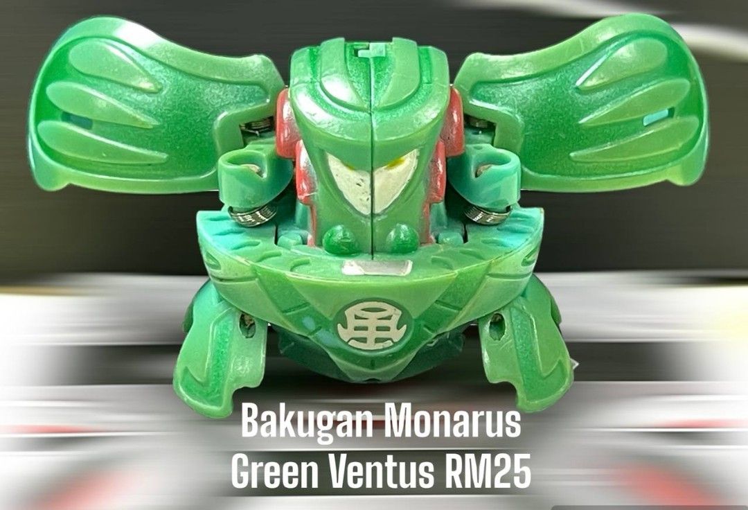 Bakugan Monarus Green, Hobbies & Toys, Toys & Games on Carousell