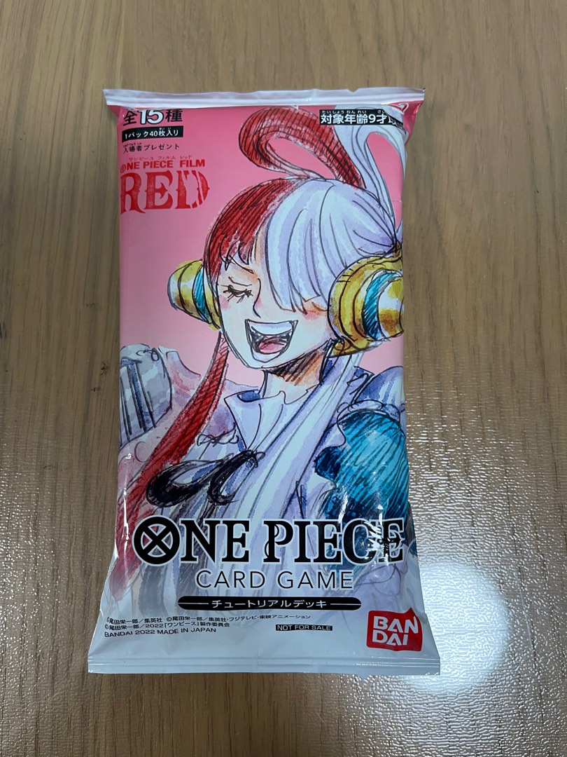 Bandai 日版 One Piece Film RED Card Game 特典, 興趣及遊戲, 玩具 & 遊戲類 - Carousell
