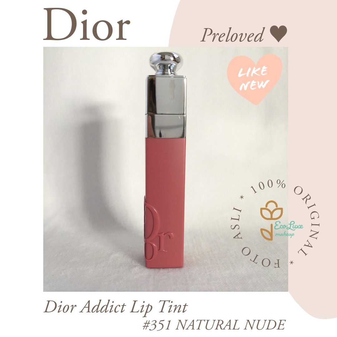 ( SOLD ) Dior Addict Lip Tint 351 Natural Nude Dior Lip Tattoo Dior Lip ...