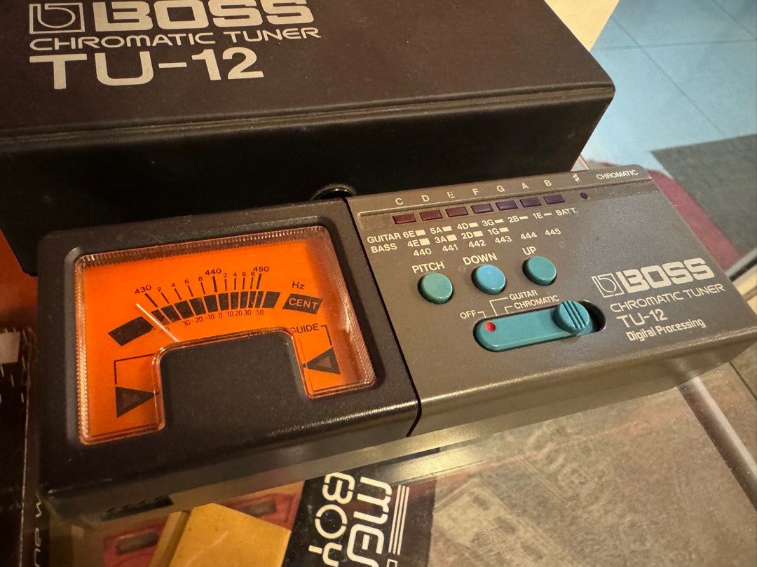 Boss TU12 Chromatic Tuner (Made In Japan), Hobbies & Toys, Music ...