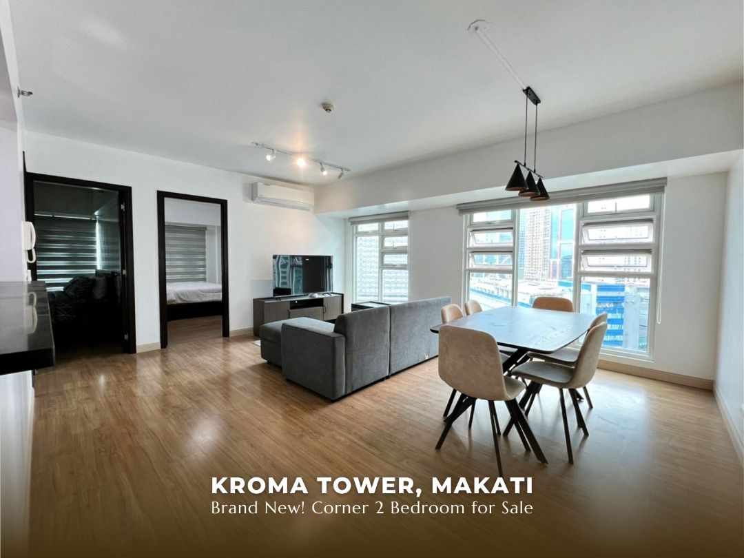 Brand New Corner 2BR Kroma Tower Legazpi Village, Makati City for Sale, Property, For Sale ...
