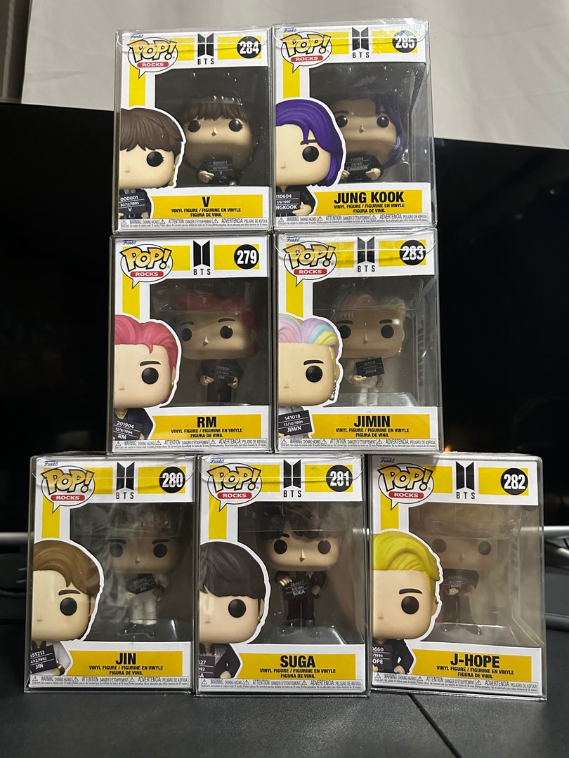 BTS Funko Pop Butter set, Hobbies & Toys, Toys & Games on Carousell