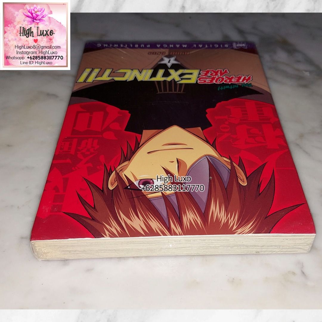 Buku Komik HEROES ARE EXTINCT II Vol 1 Comic Book Manga Anime English ...