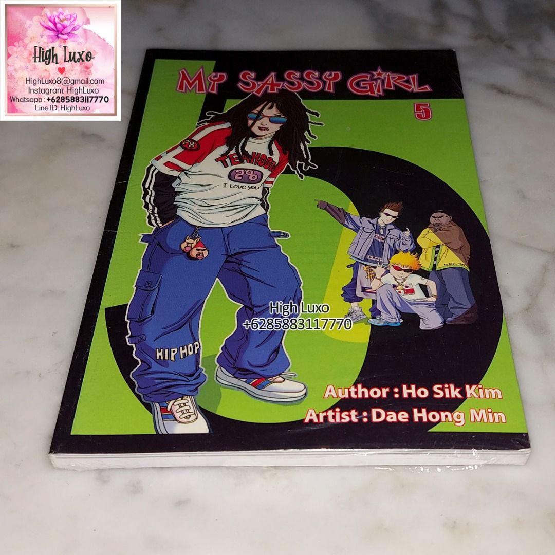 Buku Komik My Sassy Girl Vol 5 Graphic Novel Comic Book Manga Anime ...