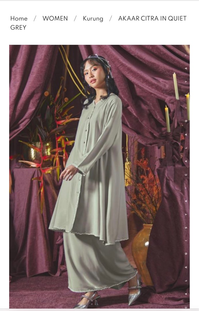 CALAQISYA - AKAAR, Women's Fashion, Dresses & Sets, Traditional & Ethnic wear on Carousell