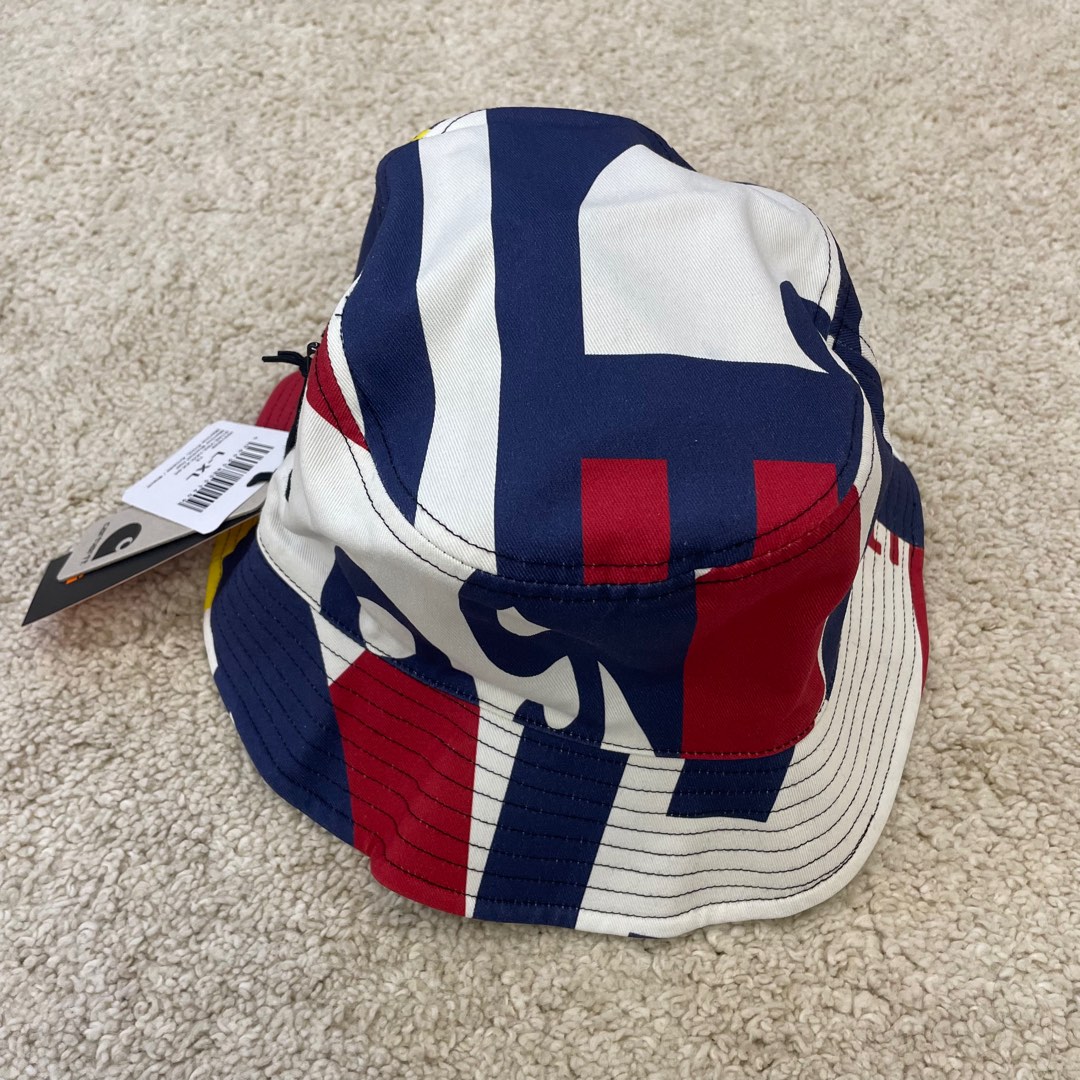 CARHARTT WIP MARINE BUCKET HAT ARCADE / BLACK, Men's Fashion, Watches ...