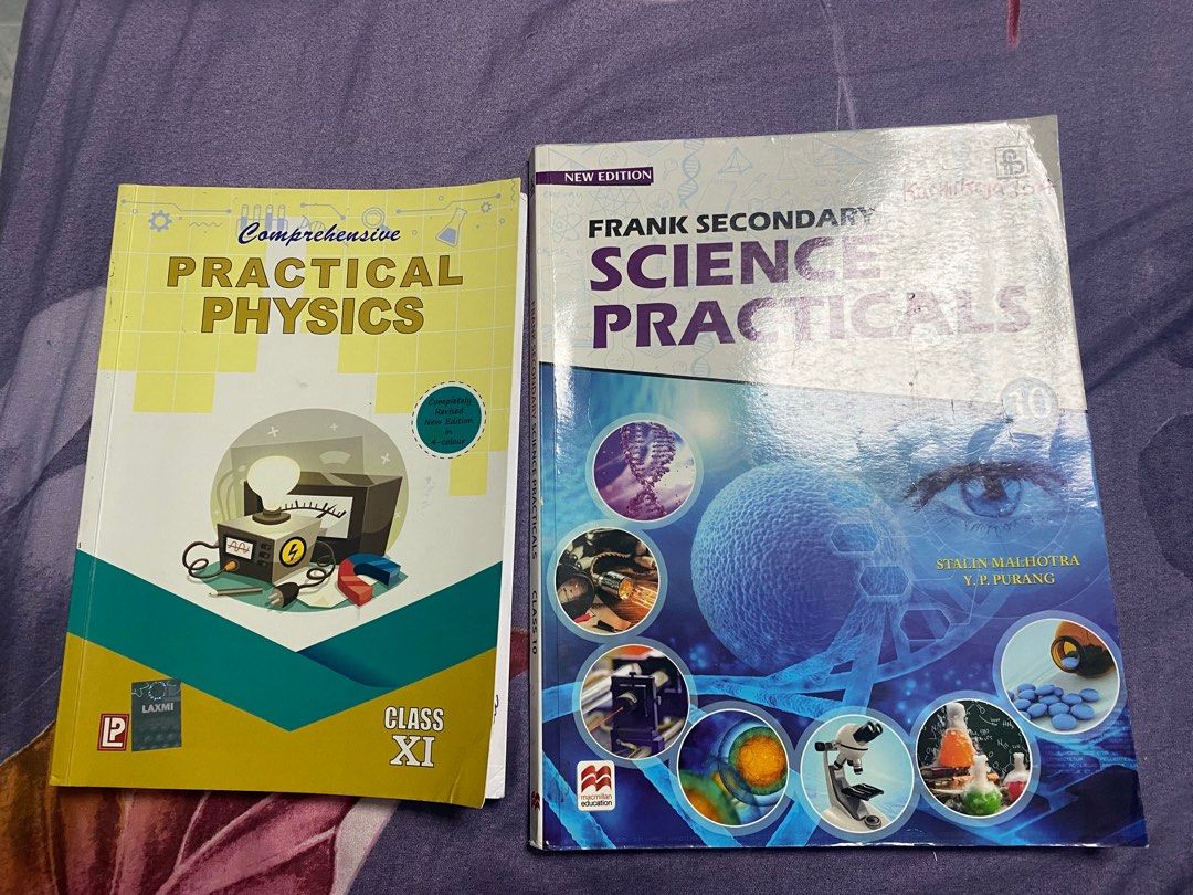 CBSE Class 10 Practical Books (PHY and CHEM), Hobbies & Toys, Books ...