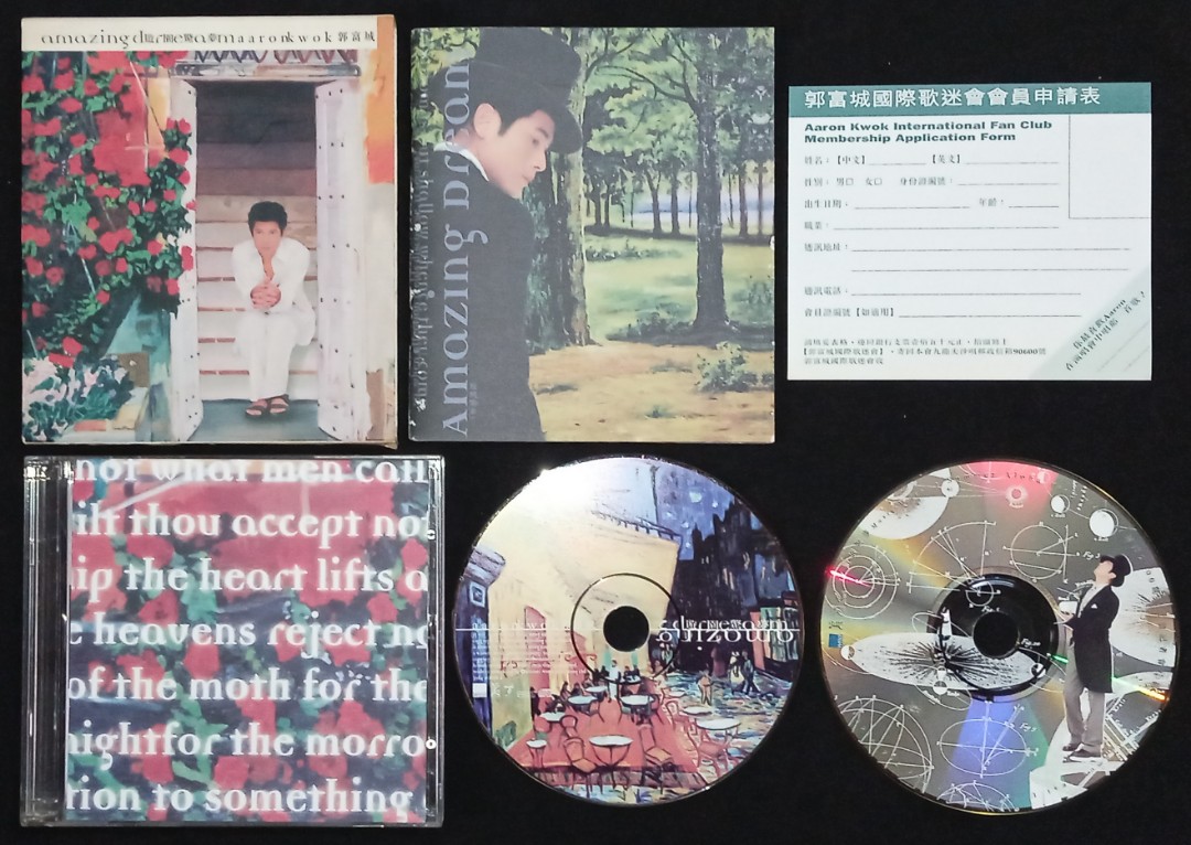 Cd Aaron Kwok (Amazing Dream) 1999, Hobbies & Toys, Music & Media, CDs ...