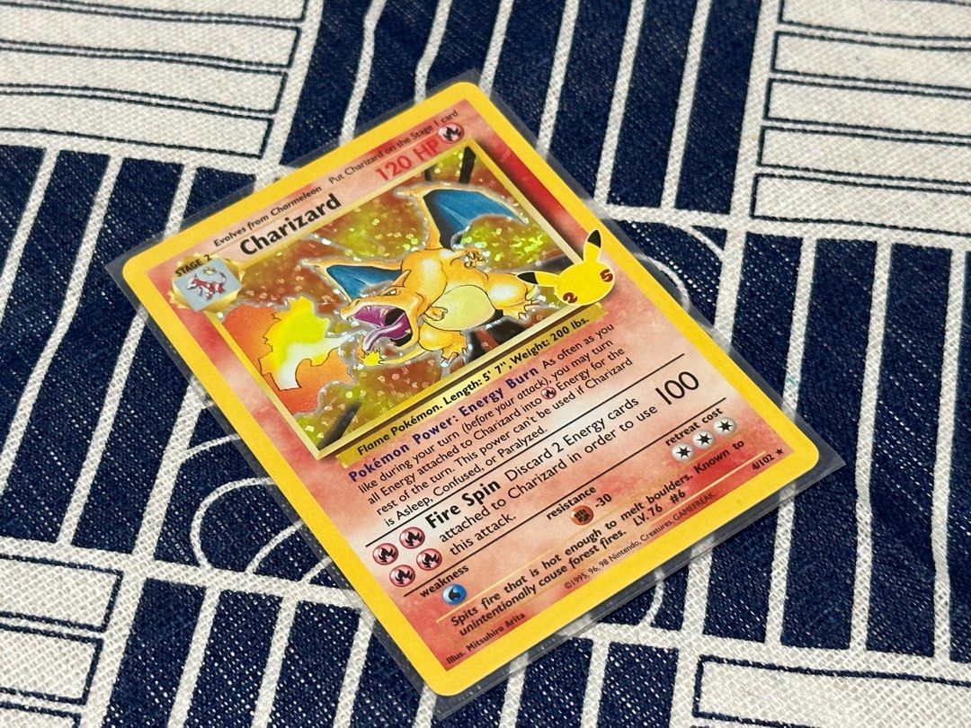 Celebrations 25th Charizard, Hobbies & Toys, Toys & Games on Carousell