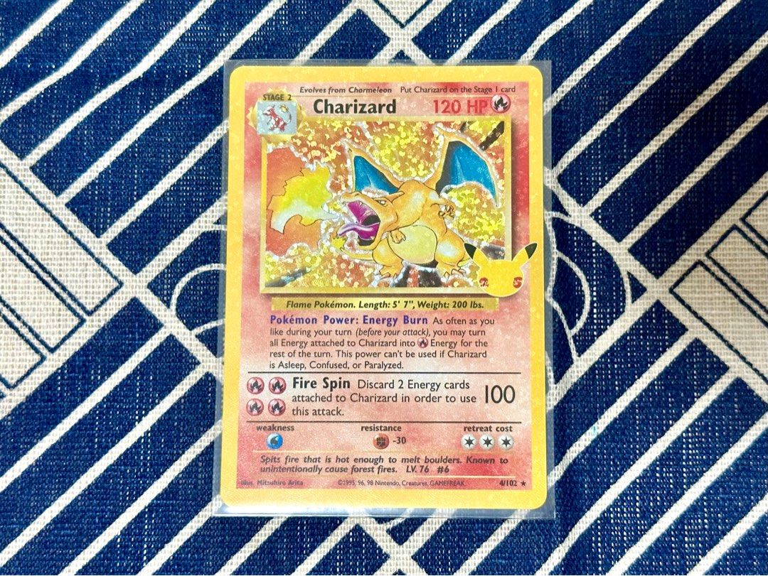 Celebrations 25th Charizard, Hobbies & Toys, Toys & Games on Carousell