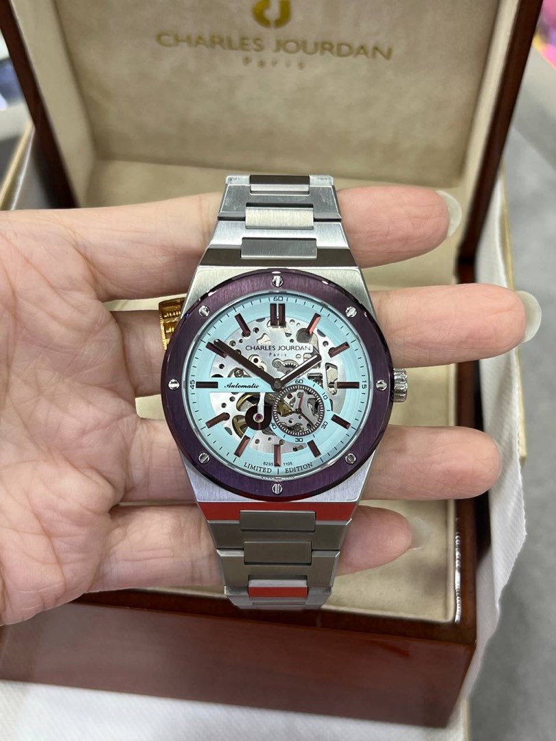 CHARLES JOURDAN PATRON LIMITED EDITION 888 PIECE AUTOMATIC CJ1105, Men ...