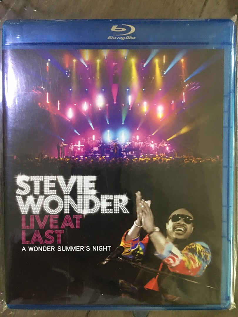 Concert Blu ray (Stevie Wonder), Hobbies & Toys, Music & Media, CDs ...