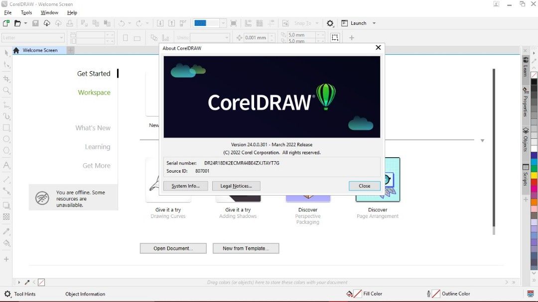 CorelDRAW 2022 Portable on Carousell