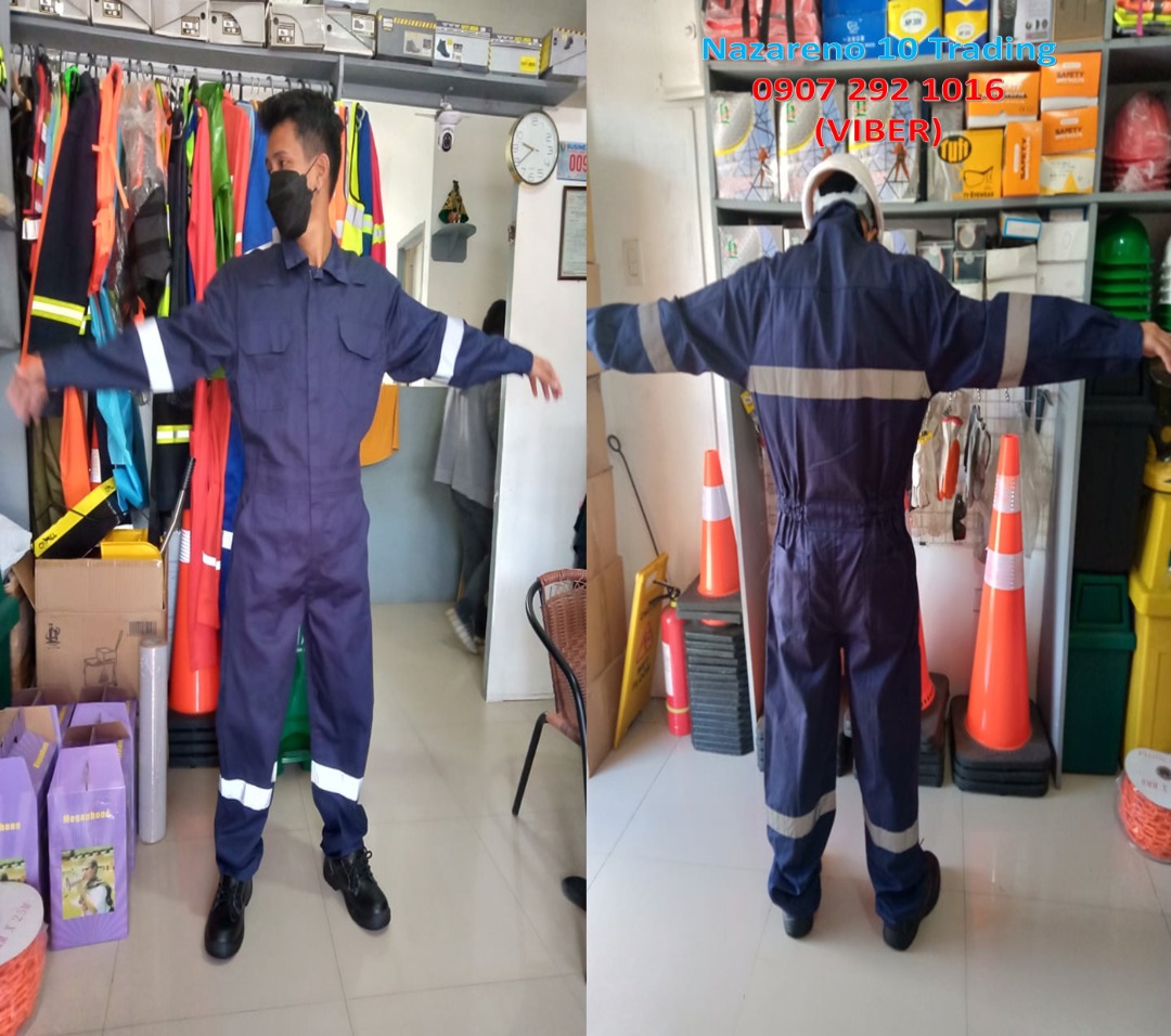 Coverall suit with reflector 969, Commercial & Industrial, Construction ...